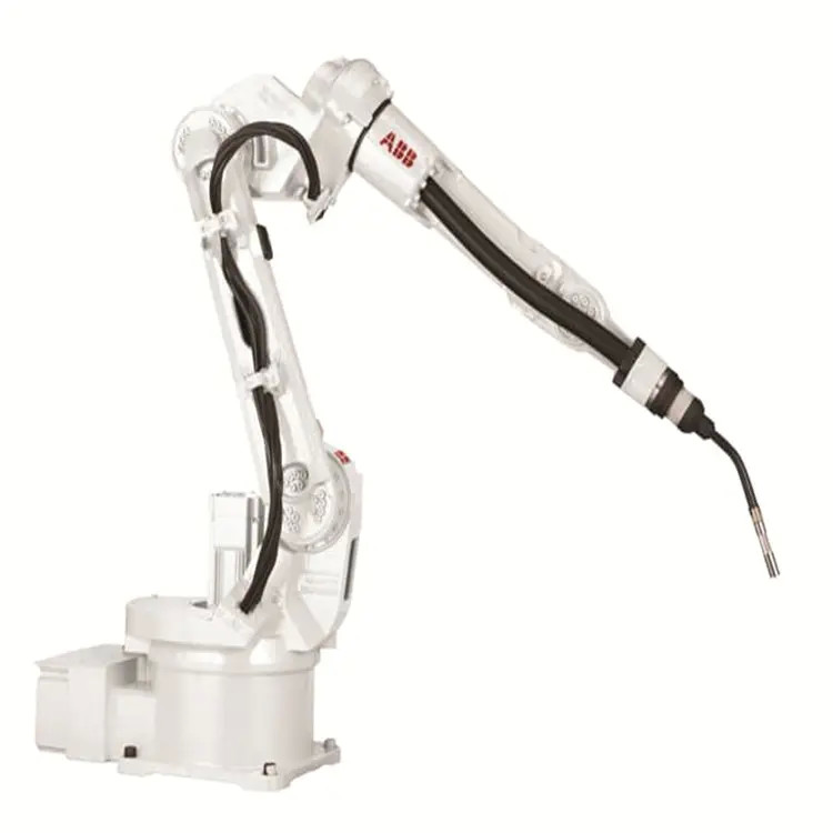ذراع روبوت صناعي ABB IRB 1520ID 6 محور روبوت روبوت لحام صناعي مع ماكينة ...